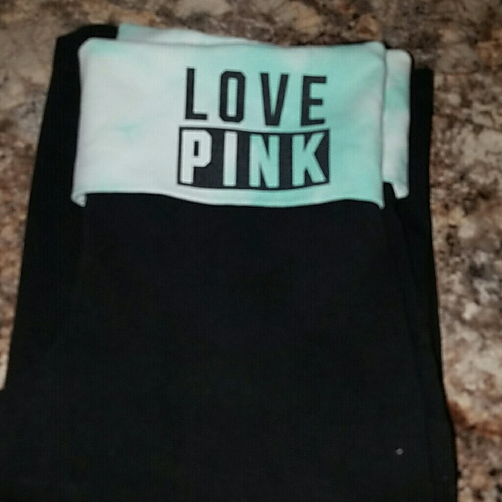 Vs Pink Yoga Pants - Gem